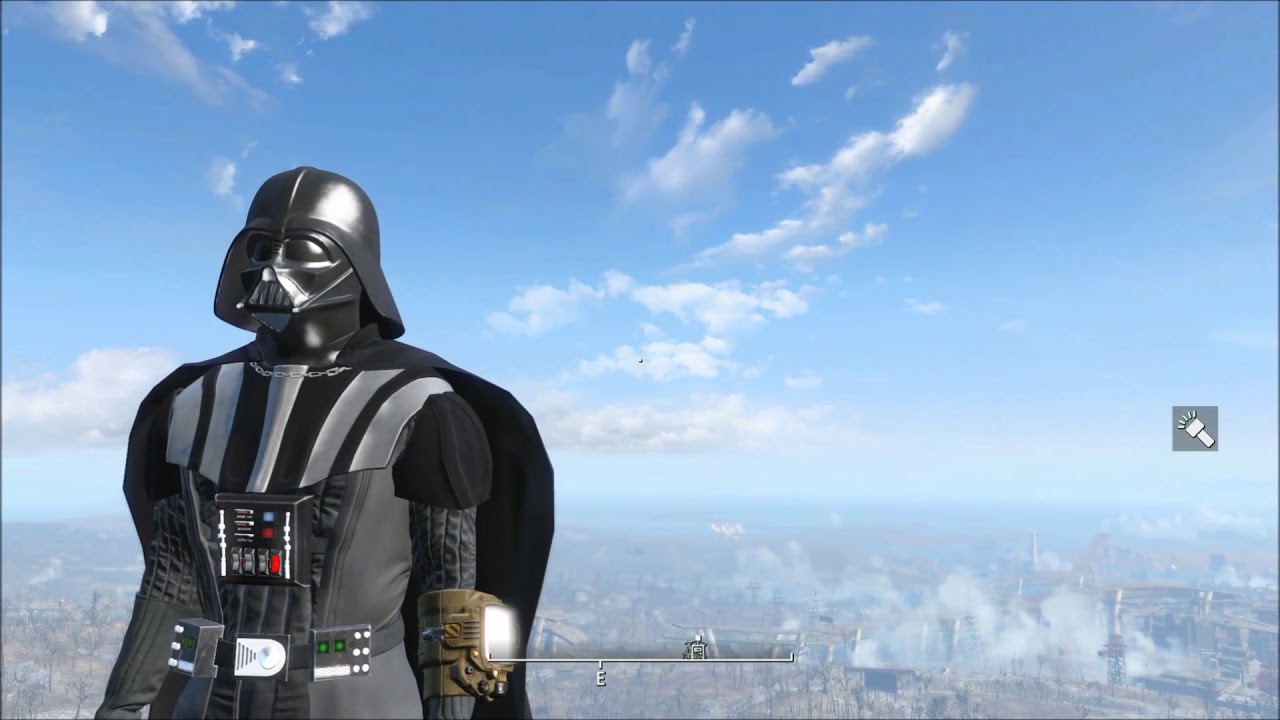 Star Wars Darth Vader in Fallout 4 Mod - YouTube