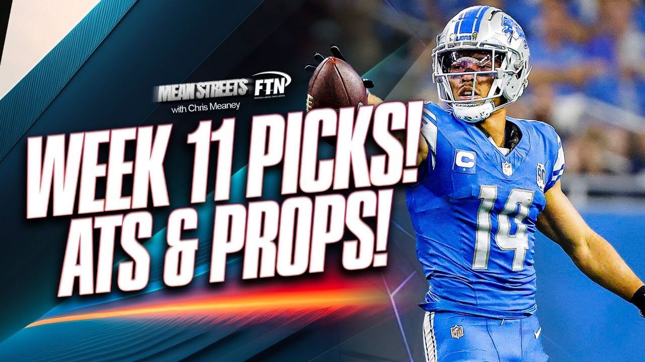 Week 11 NFL Picks Against the Spread | NFL Props | NFL Touchdown Props ...