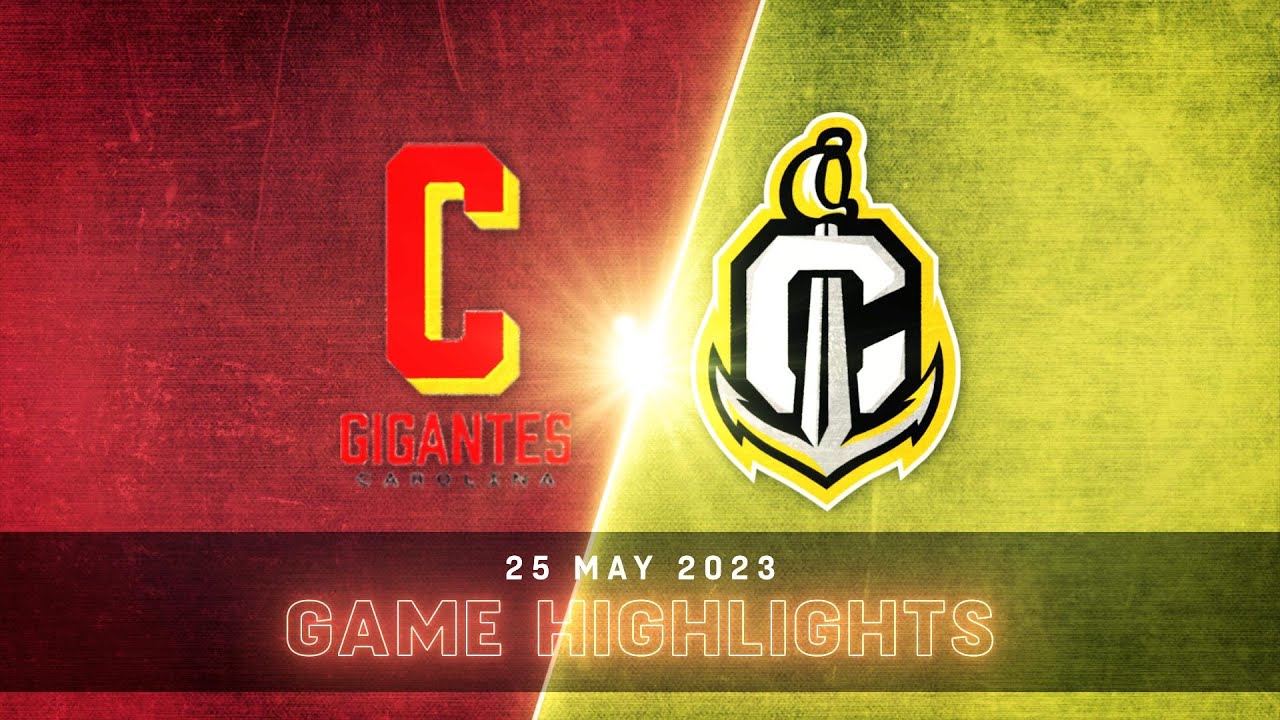 Capitanes de Arecibo vs. Gigantes de Carolina - Mejores Jugadas - BSN ...