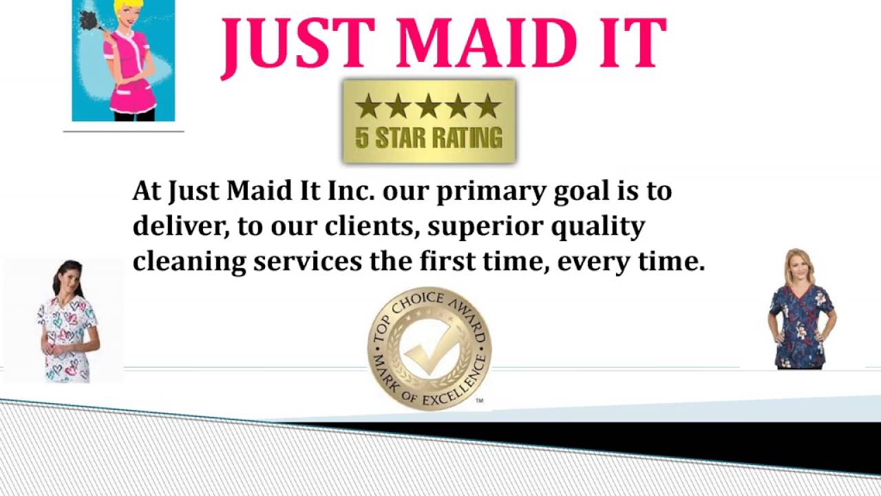 JUST MAID IT Home Page Video 3 - YouTube