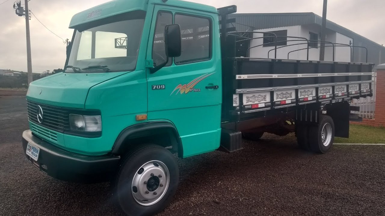MERCEDES BENZ 709 A VENDA #caminhãoavenda #mb709 - YouTube