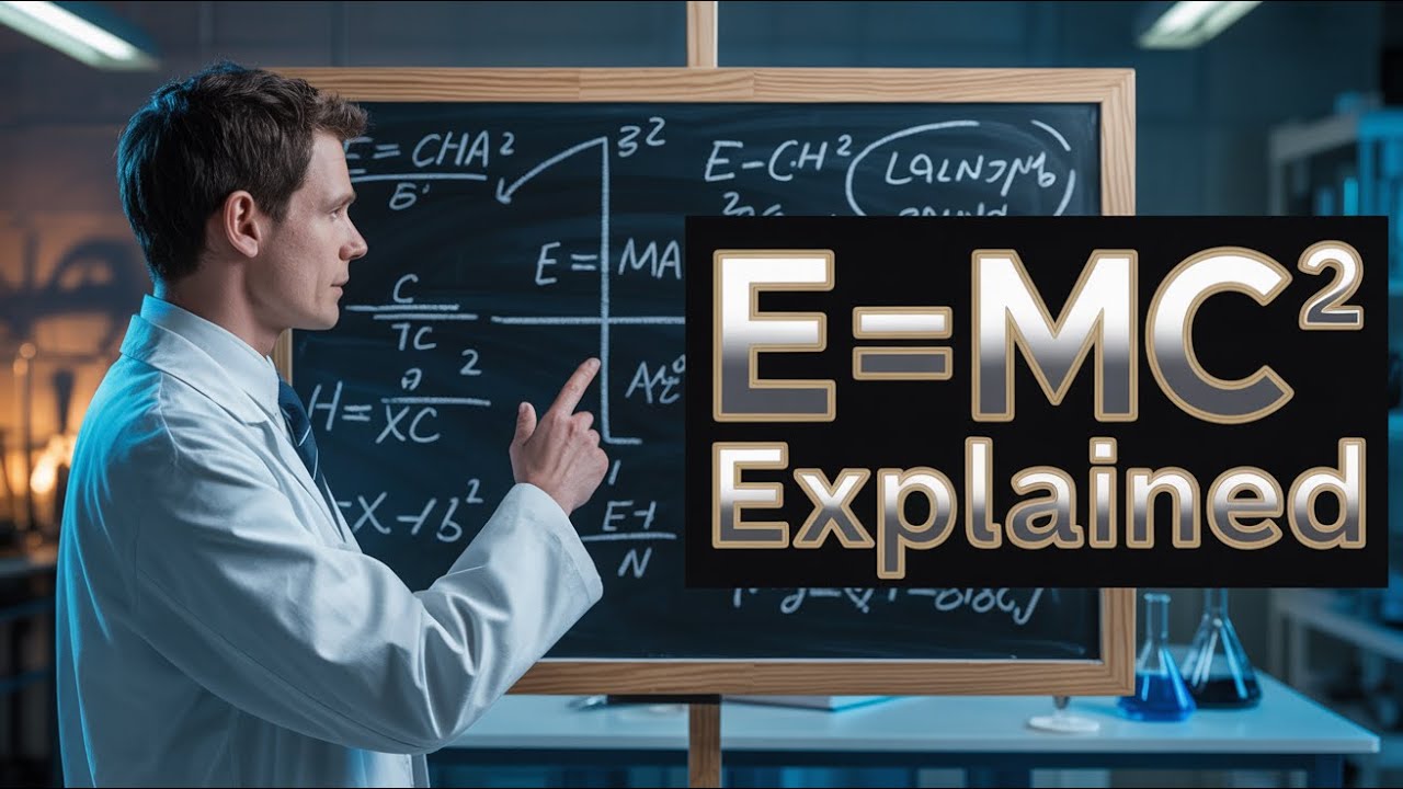 Einstein's Theory of Relativity Explained Simply! M=MC2 Explained ...