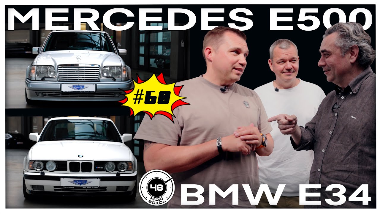 M5 E34 vs Mercedes E500 — Итог нас удивил... - YouTube