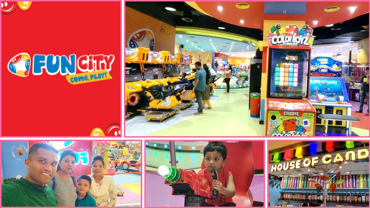 #Fun city @Phoenix Mall ️ #pune #videogames - YouTube