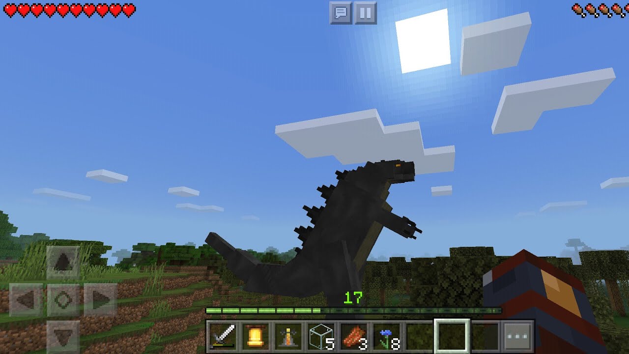 Minecraft Godzilla Modu Nasıl Yapılır - YouTube