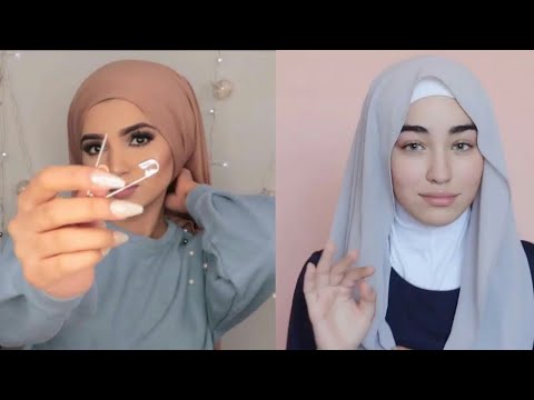 New Hijab Styles 2018 Easy and Stylish Winter Hijab Outfits, Quick & Easy Hijab Styles
