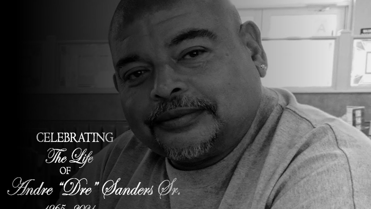 Andre Sanders Sr. Memorial Service - YouTube