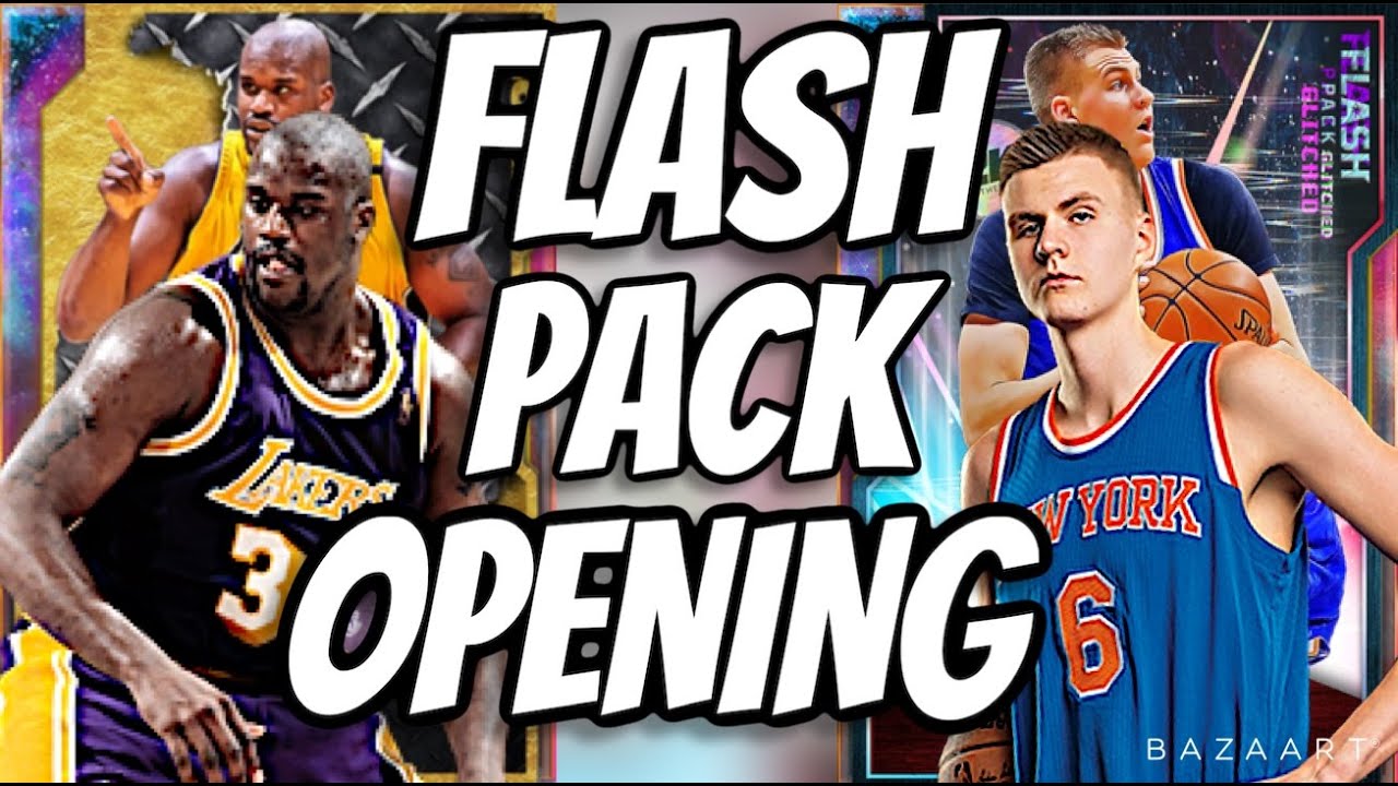 *NEW* FLASH PACK OPENING! 5 OPALS! GOAT SHAQ AND PORZINGIS AT SG! NBA ...