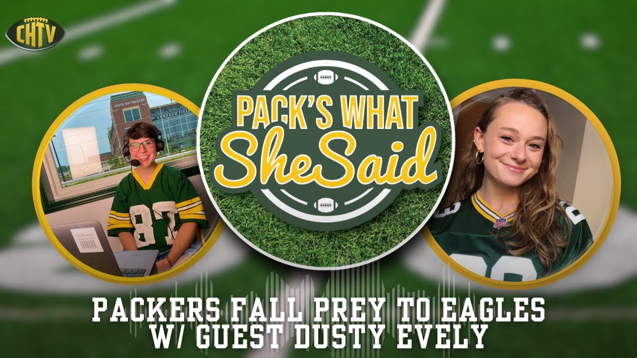 Packers Fall Prey to Eagles with Dusty Evely - YouTube