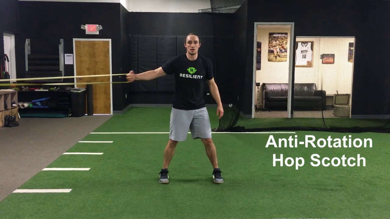 Resilient Performance - Anti-Rotation Hop Scotch - YouTube
