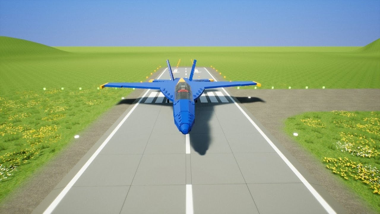 How to fly a plane on Brick Rigs - YouTube