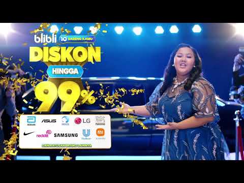 Iklan Blibli Diskon 99% Cashback 10 Juta Gratis Ongkir