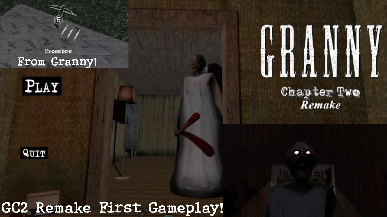 Granny Chapter Two - The Remake First Gameplay! - YouTube