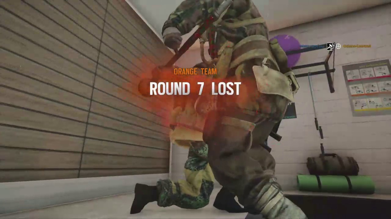 R6s sledge minigame - YouTube