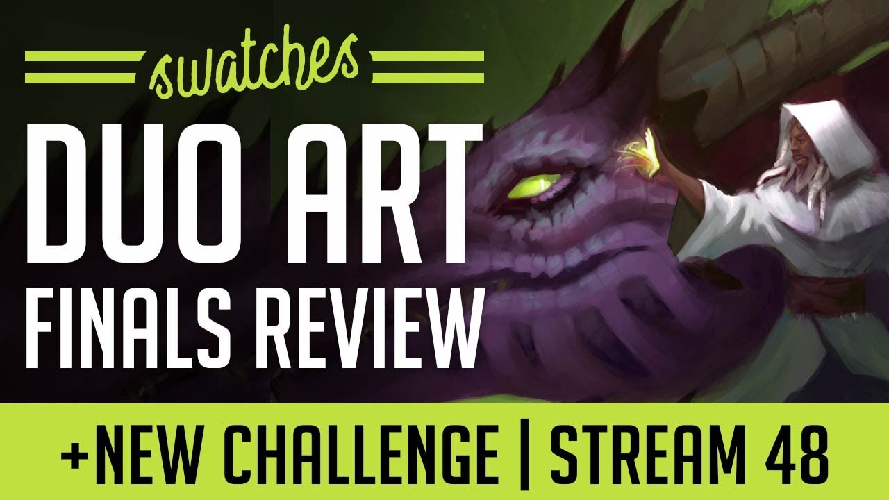 DUO Art Challenge Finals Review - Livestream 48 - YouTube