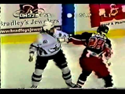 Rocky Thompson vs Brandon Sugden AHL Dec 6/04 - YouTube