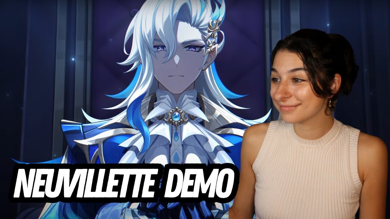 SPEECHLESS | Reacting to Character Demo - "Neuvillette: Font of All ...