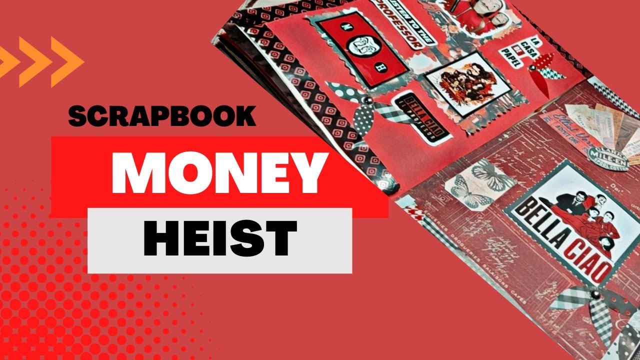 Money Heist Scrapbook #moneyheist #scrapbook #professor #scrapbooking # ...