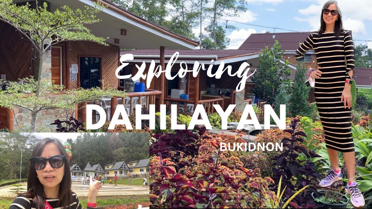 EXPLORING DAHILAYAN: Bamboo Chalet, Comfy Cabin, Alpine Village and ...