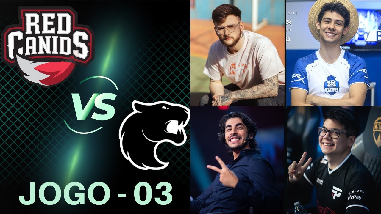 FURIA VS RED - BAIANALISTA com RANGER e BRUCE - JOGO 03 - PLAYOFFS ...