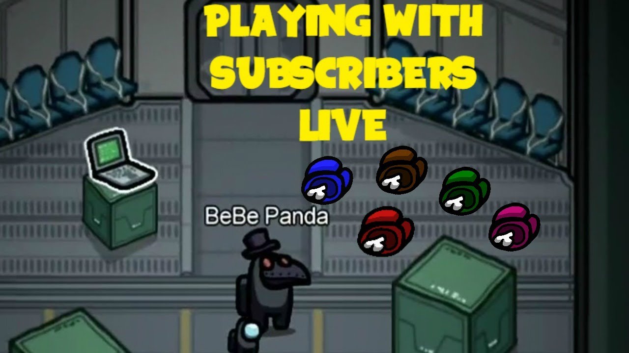 Among Us Live Stream | PLAYING WITH VIEWERS! Join Up! - YouTube