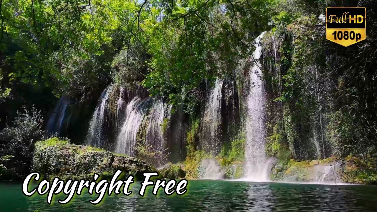 waterfall video no copyright | waterfall video background | nature ...