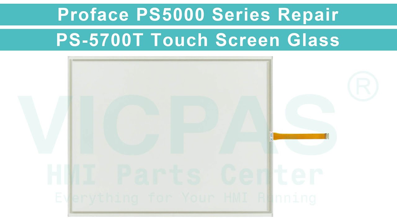 PS-5700T PFXPPD5700TA Proface Front Film Touch Panel - YouTube