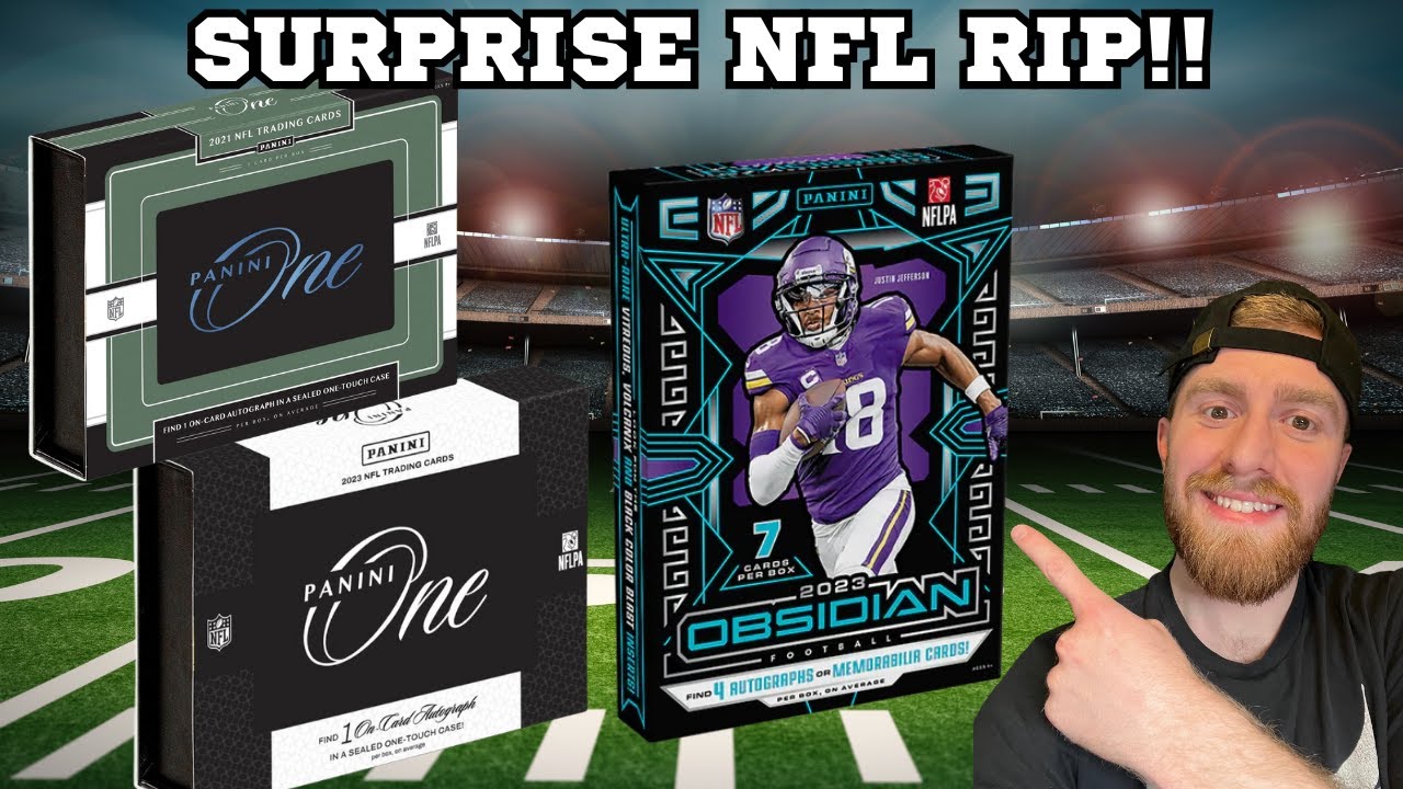 SURPRISE NFL BOX OPENING!! - YouTube