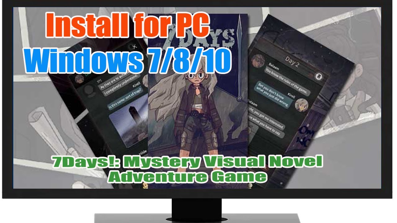 7Days!: Mystery Visual Novel, Adventure Game for PC Windows - Soft4WD ...