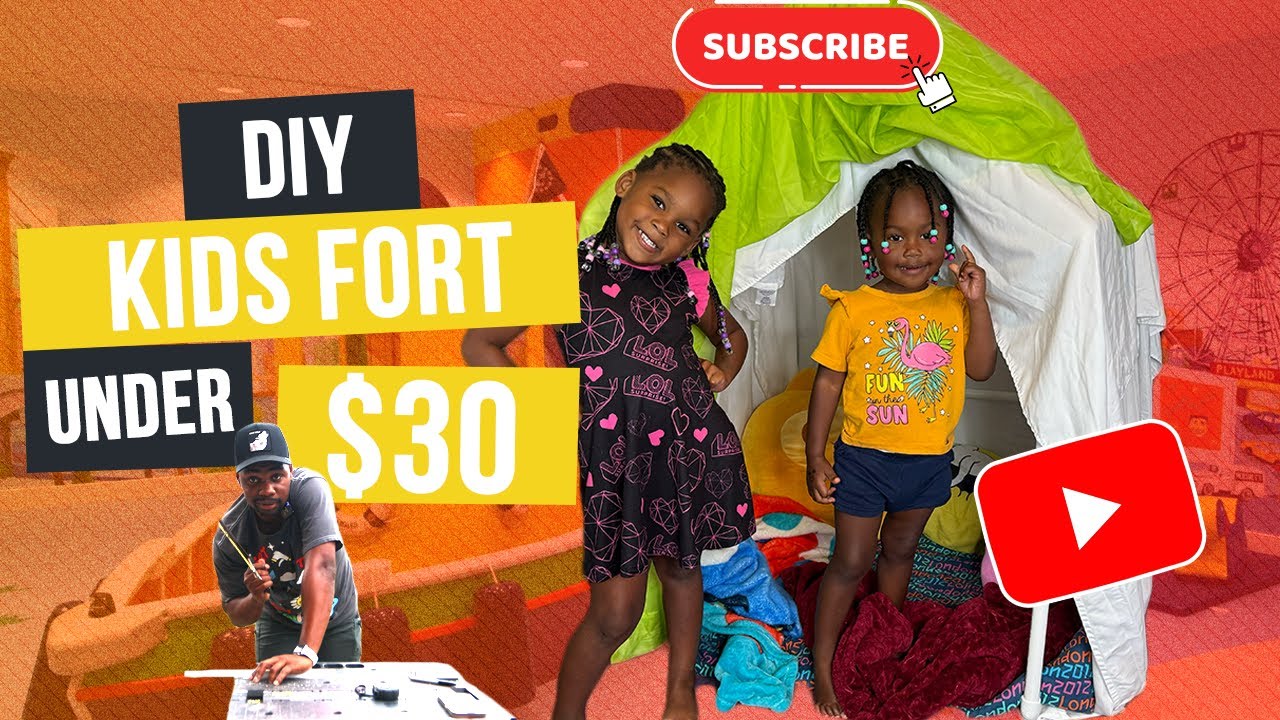 DIY Fort Building: Easy and Fun PVC Fort Tutorial! - YouTube