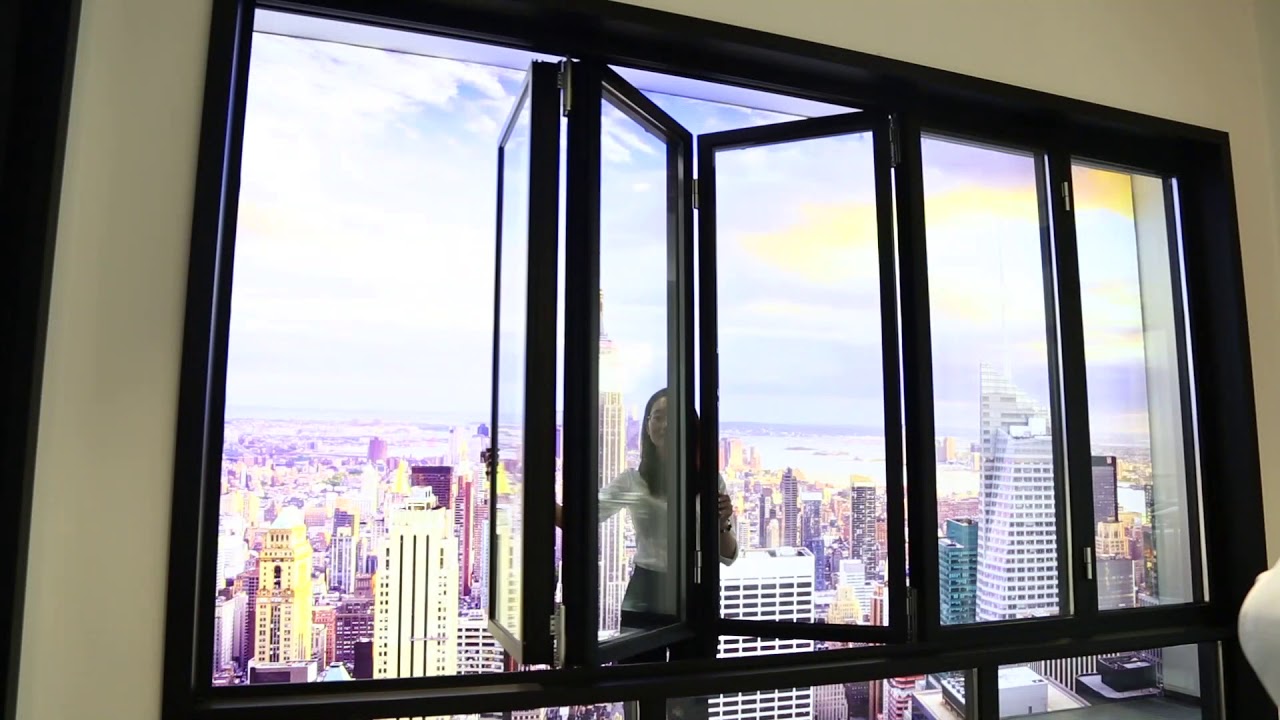 SF63 Bi-folding window - YouTube