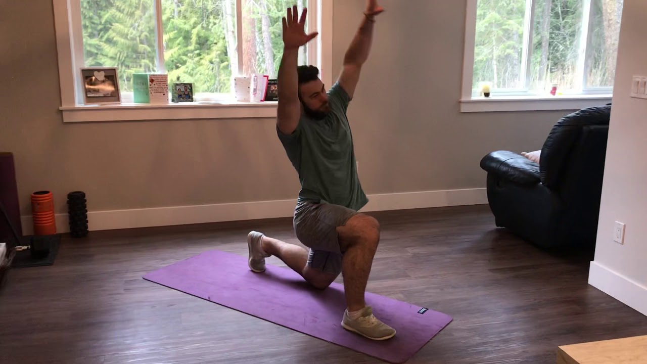 Walking Samson Lunge - Forge Valley Fitness - YouTube