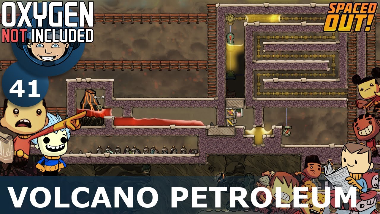 VOLCANO PETROLEUM GENERATOR - Oxygen Not Included: Ep. #41 - SPACED OUT ...