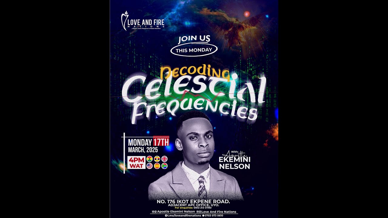 DECODING CELESTIAL FREQUENCIES || APOSTLE EKEMINI NELSON || REBROADCAST - YouTube