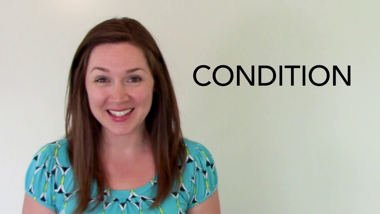 Condition | Spotlight's Word of the Day - YouTube