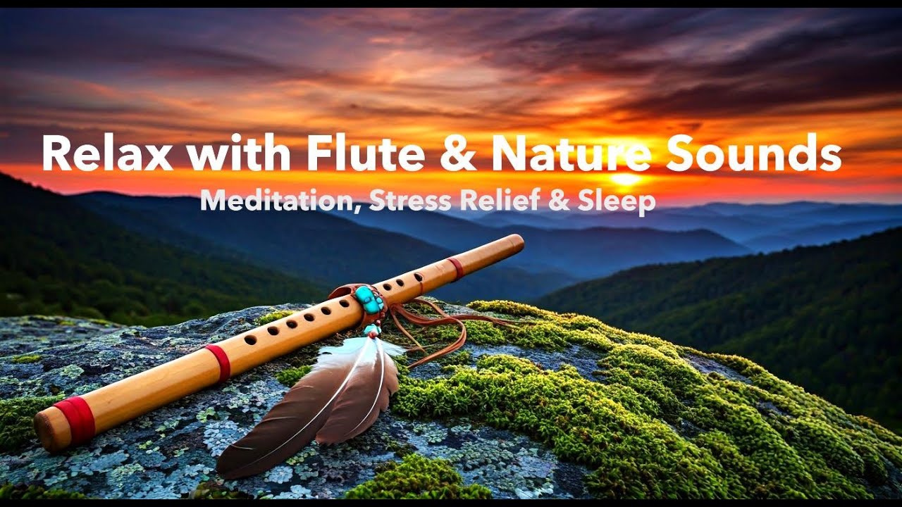 Calming Native Flute & Nature Sounds for Deep Sleep, Meditation, Inner ...