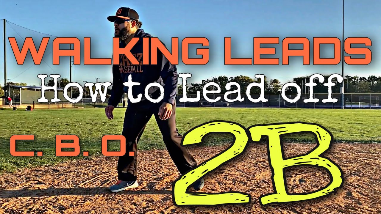 Base Running Techniques -Leads off of 2B(How To lead off) - Walking ...