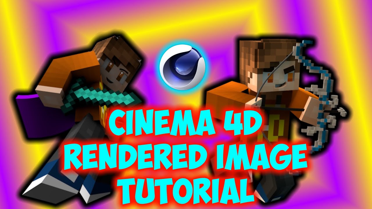 TD Tutorial - How To Make a Rendered Minecraft Image (Cinema 4D) - YouTube