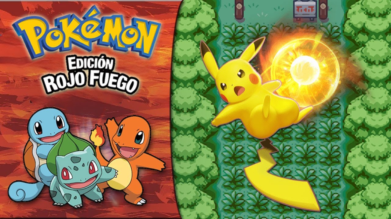 COMO CONSEGUIR LA BOLA LUMINOSA DE PIKACHU EN POKEMON ROJO FUEGO Y ...