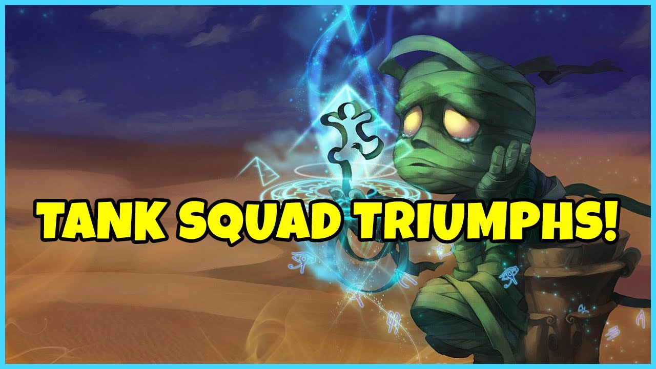 Tank Squad Triumphs! - Amumu League of Legends ARAM Gameplay - YouTube