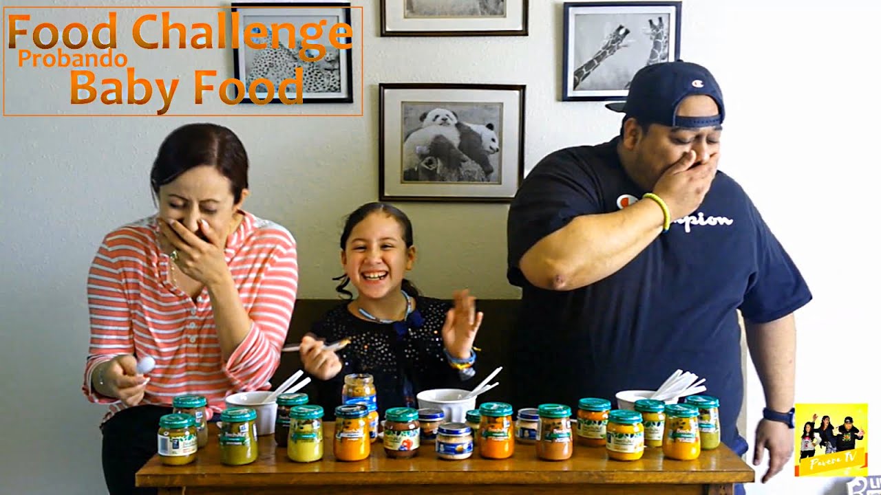 BABY food CHALLENGE - YouTube