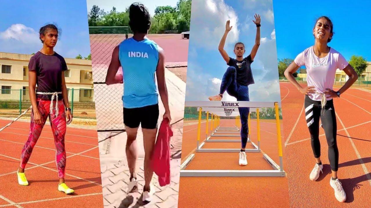 Priya h mohan 400m Hurdle Workout Video|Coach #arjunajay400|Senior ...