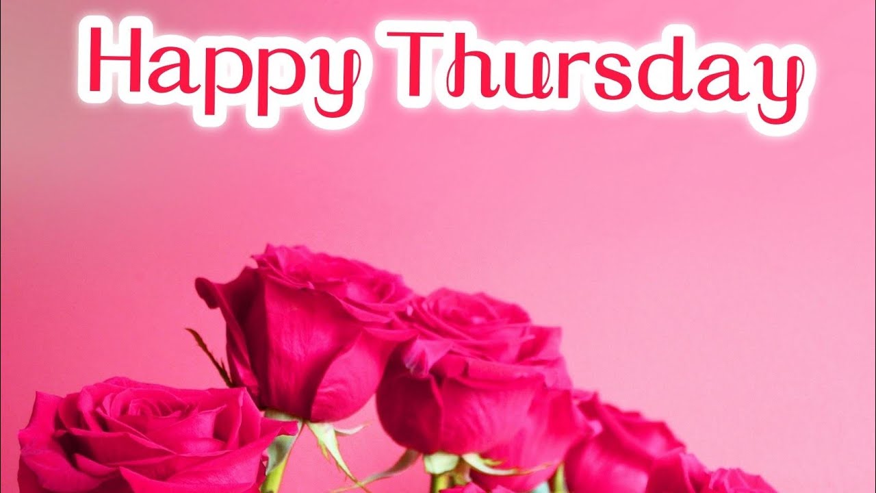 Good morning thursday rose images - YouTube