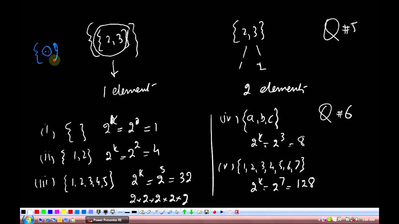 (G9 MTH AAF) Grade 9 Maths Unit 1, Exercise 1.1 - YouTube