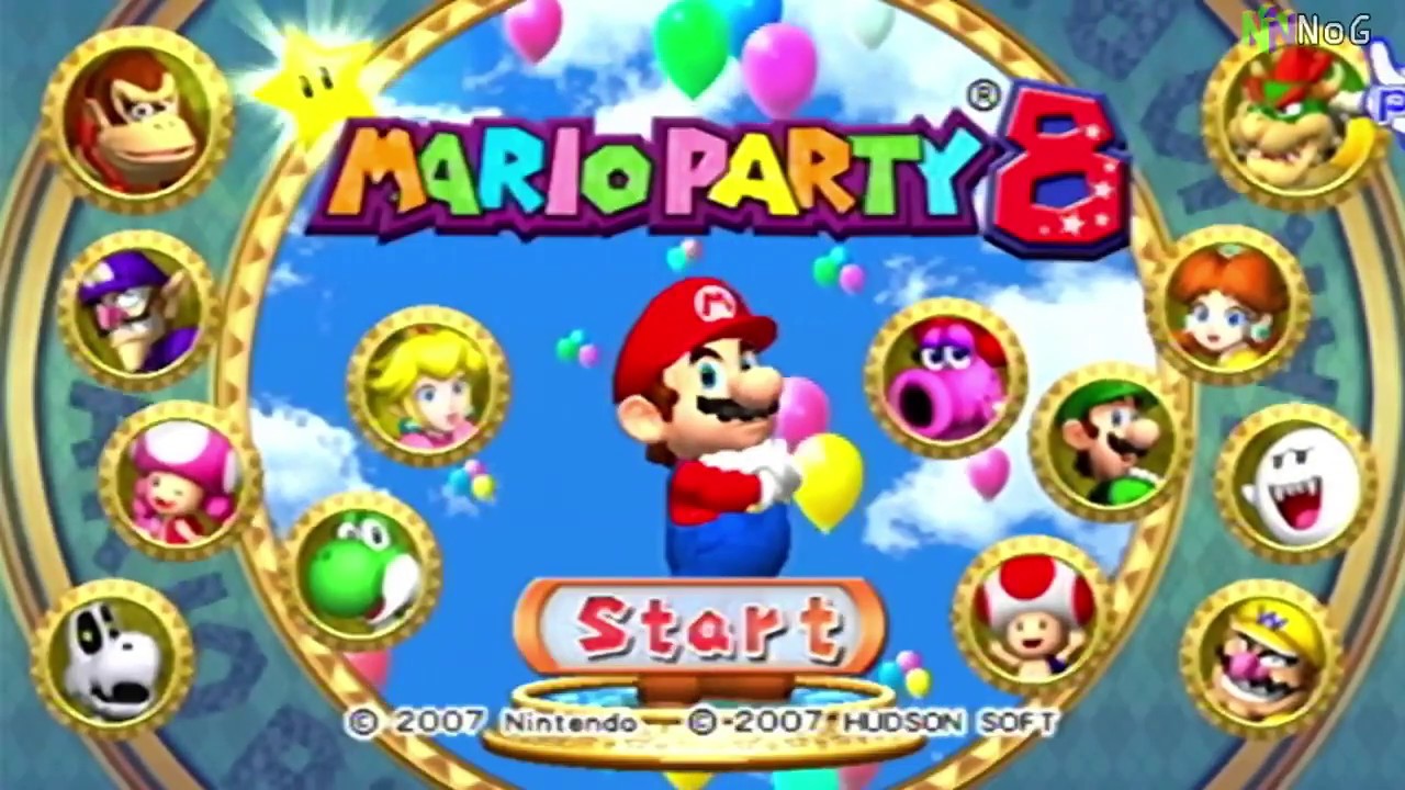 Mario Party 8 - Gameplay Tablero - YouTube