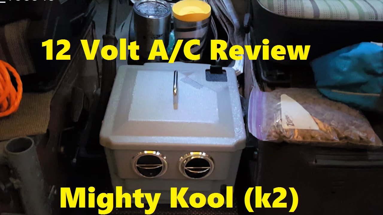 12 Volt Portable A/C Review - Mighty Kool - YouTube