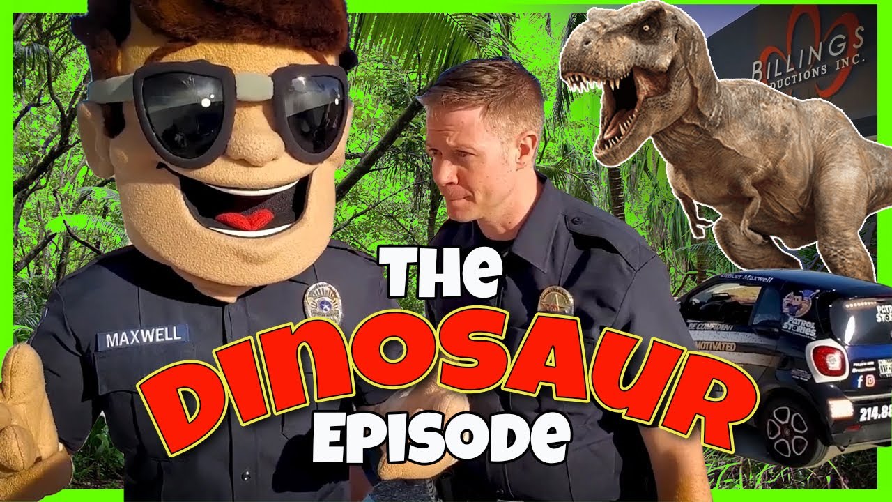 Patrol Stories | Kids | T-REX | Dinosaurs | Learning Police Videos for ...