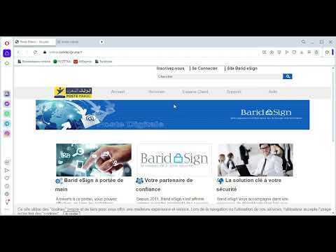 demande de certificat Barid esign classe 3 - YouTube