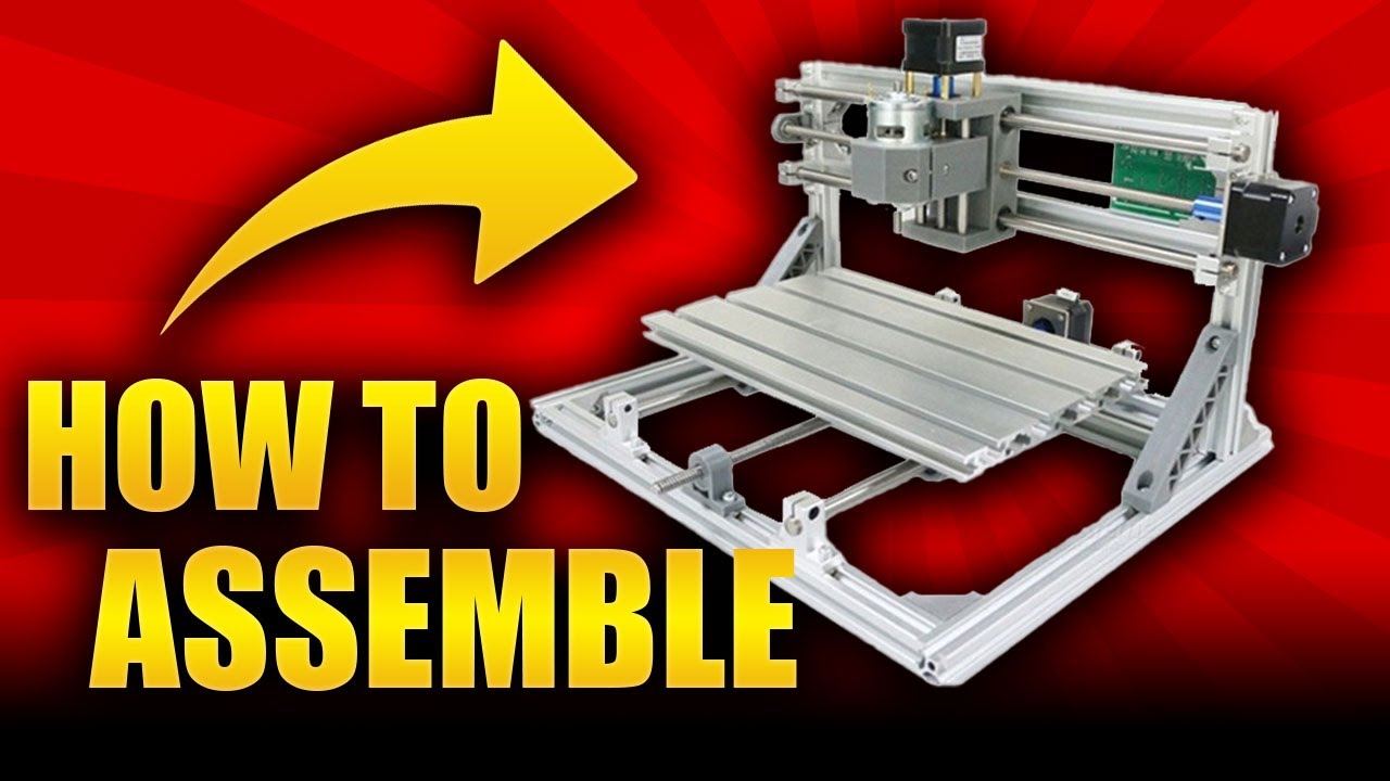 CNC 3018 kit How to assembly and test - YouTube