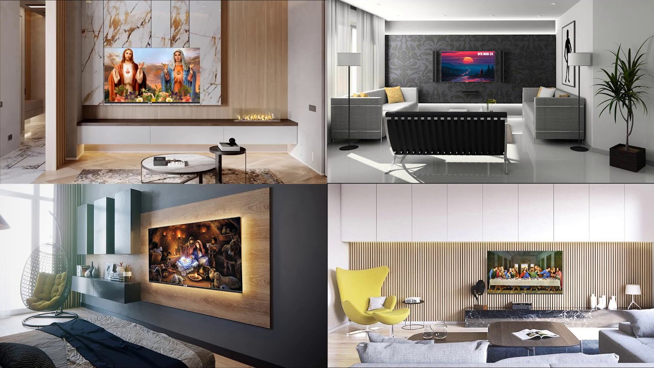 OFB New Presents OFB Led Tv Design Gallery Wall Painted Led tV - YouTube